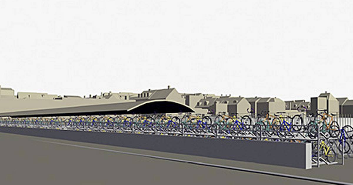 To-etagers cykelstativ sættes op på Bruuns Bro - Din Avis