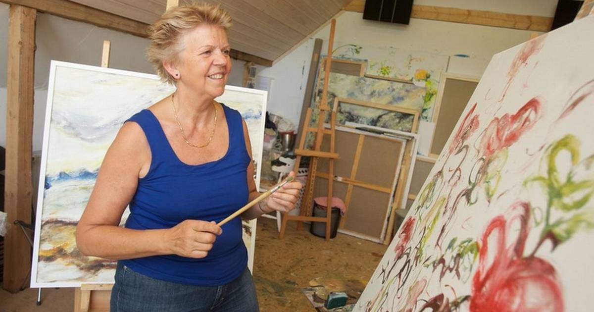 Malerier, rosenduft og glade tanker i Mols Bjerge - Din Avis