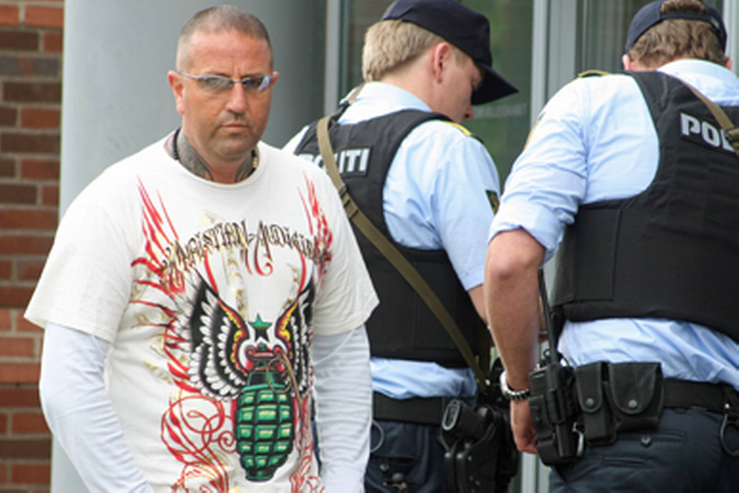 Rocker-konge ankommet til bande-retssag - Din Avis