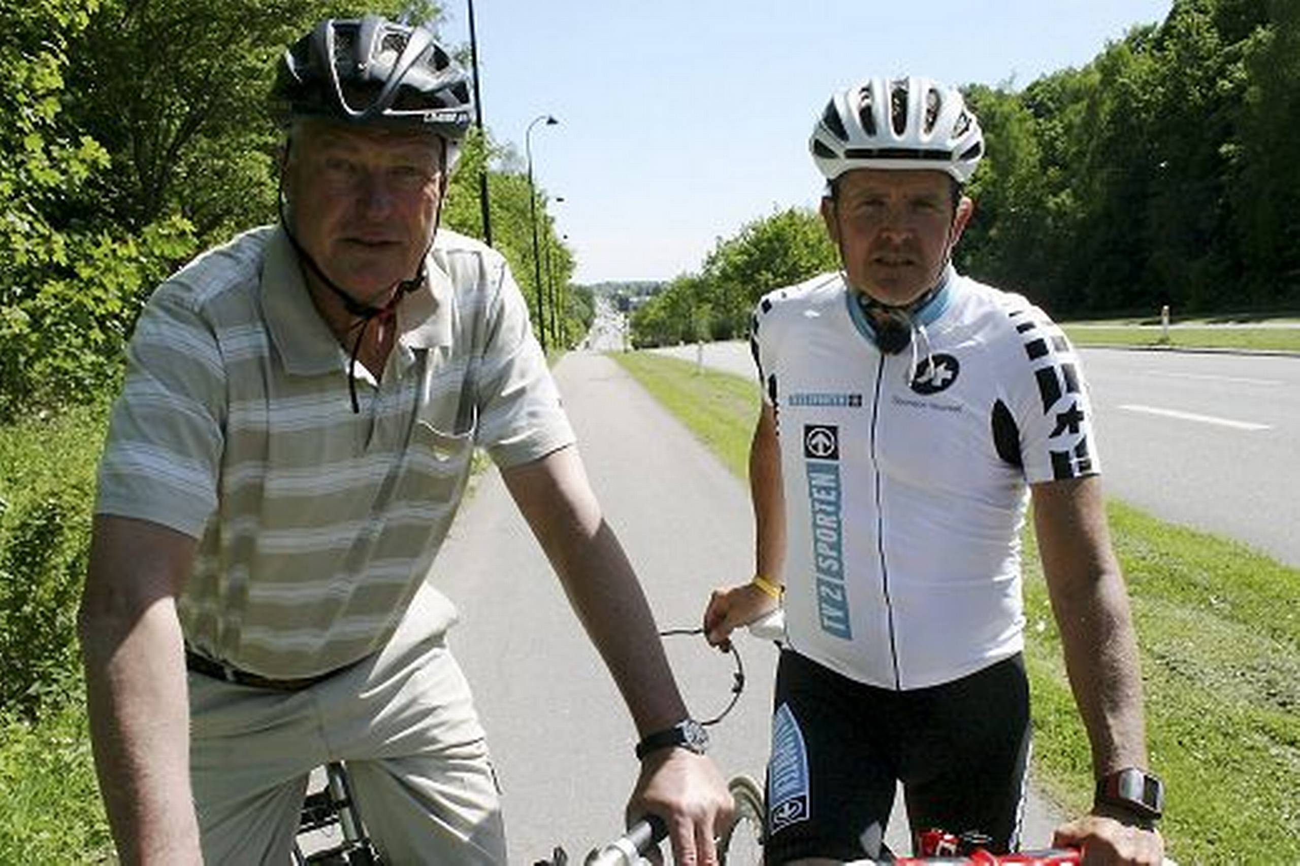Rolf Sørensen og Erik Fabrin prøvekører VM-ruten - Din Avis