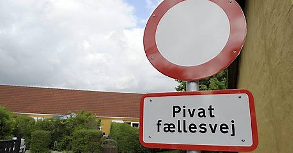 Hovsa, skiltet er stavet forkert - Din Avis