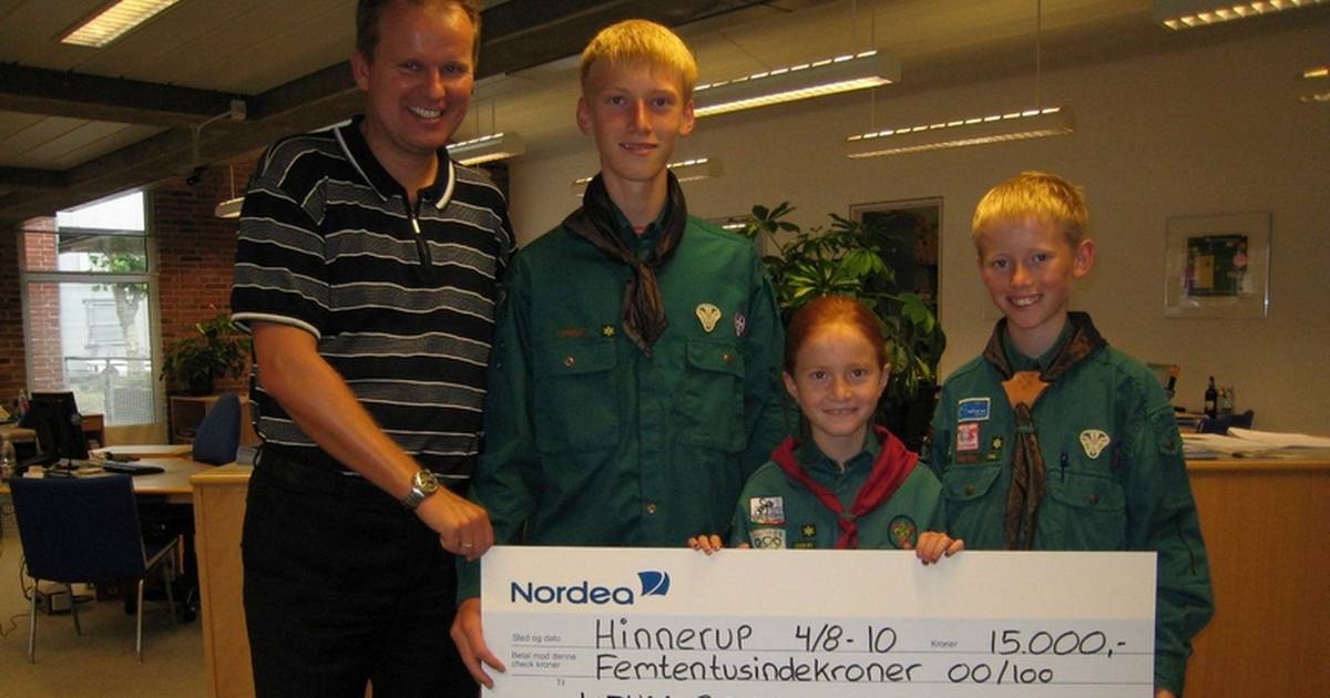Nordea støtter spejderne i Søften - Din Avis