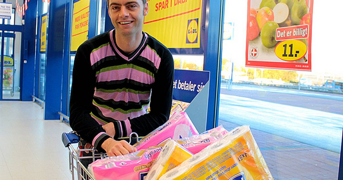 Lars tømte LIDL på to minutter - Din Avis