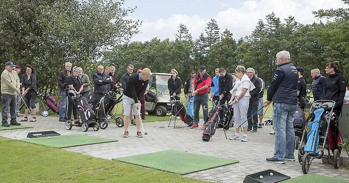 Golfspillerne på græs 5. maj - Din Avis
