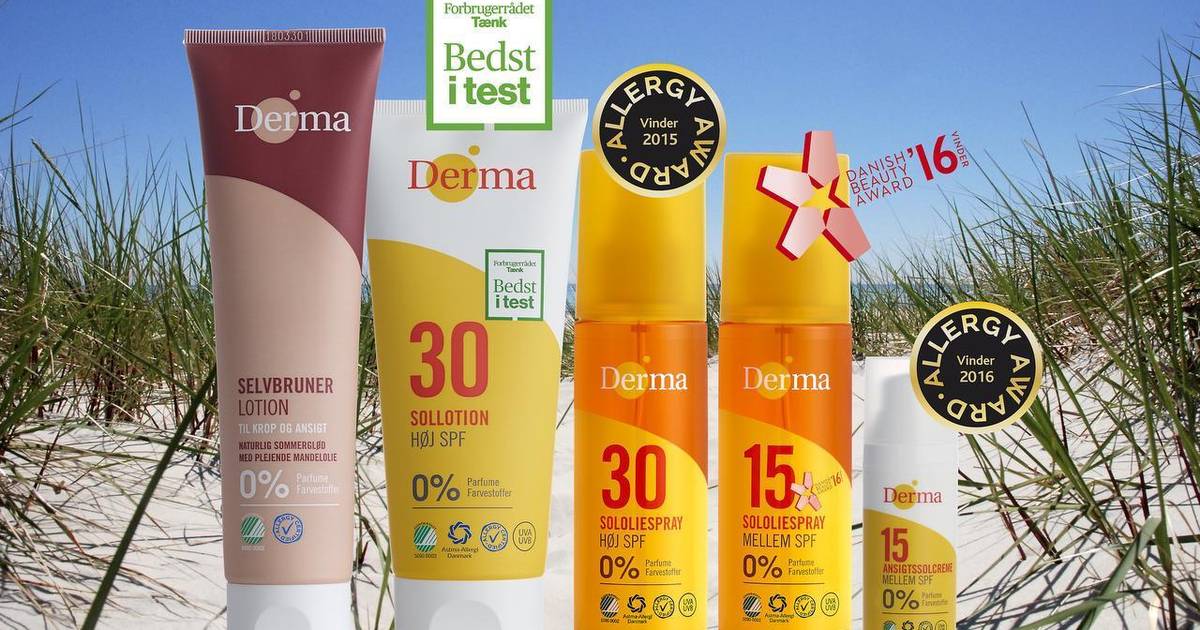 Vind for 450 kroner solcreme fra Derma - Din Avis