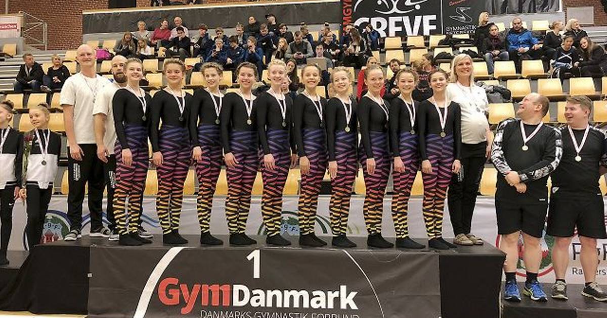 TeamGym Djurs fik guld og sølv ved mesterskaber Juniorpiger og -drenge ...