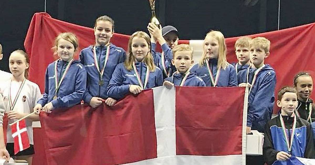 Højbjerg vandt guld til Danmark i Ungarn - Din Avis