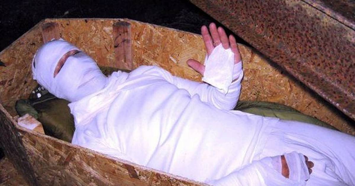 Mumie blev levende i natten