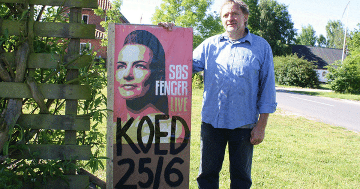 Hvem vil ikke gerne møde Søs Fenger i baghaven? - Din Avis