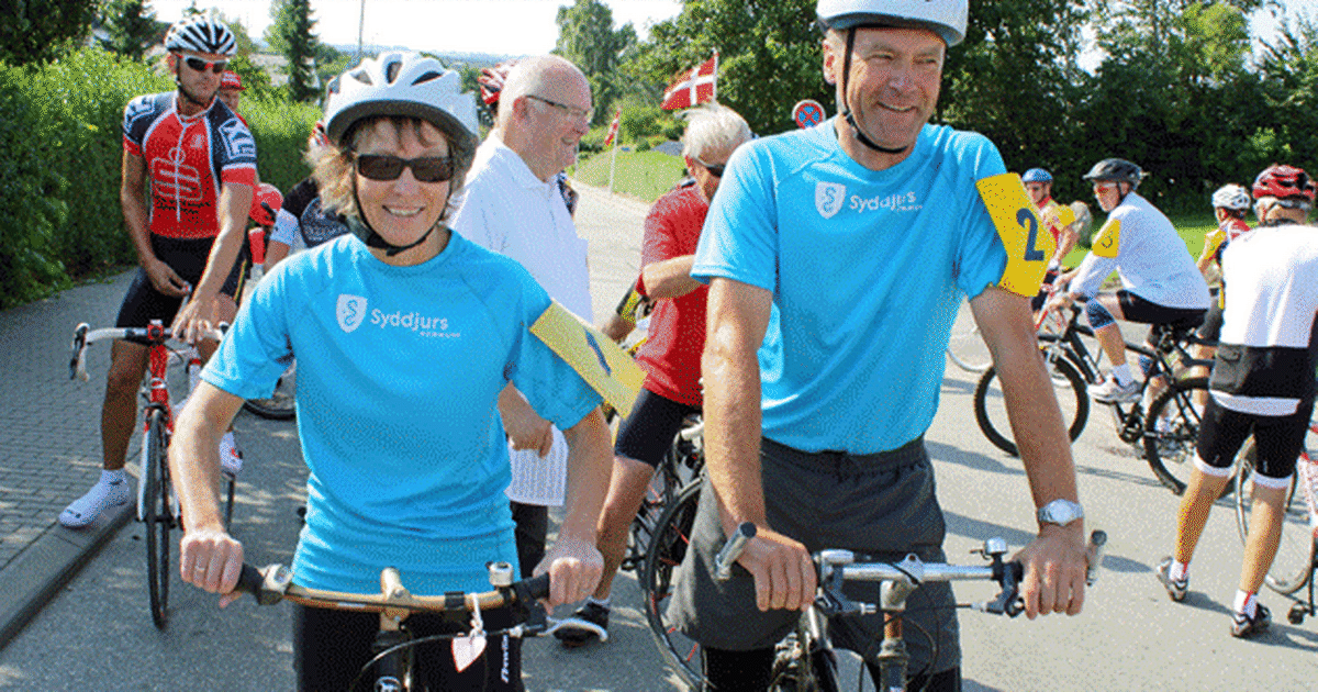 Cyklister trampede 25.000 kroner hjem i Ryomgårds gader - Din Avis