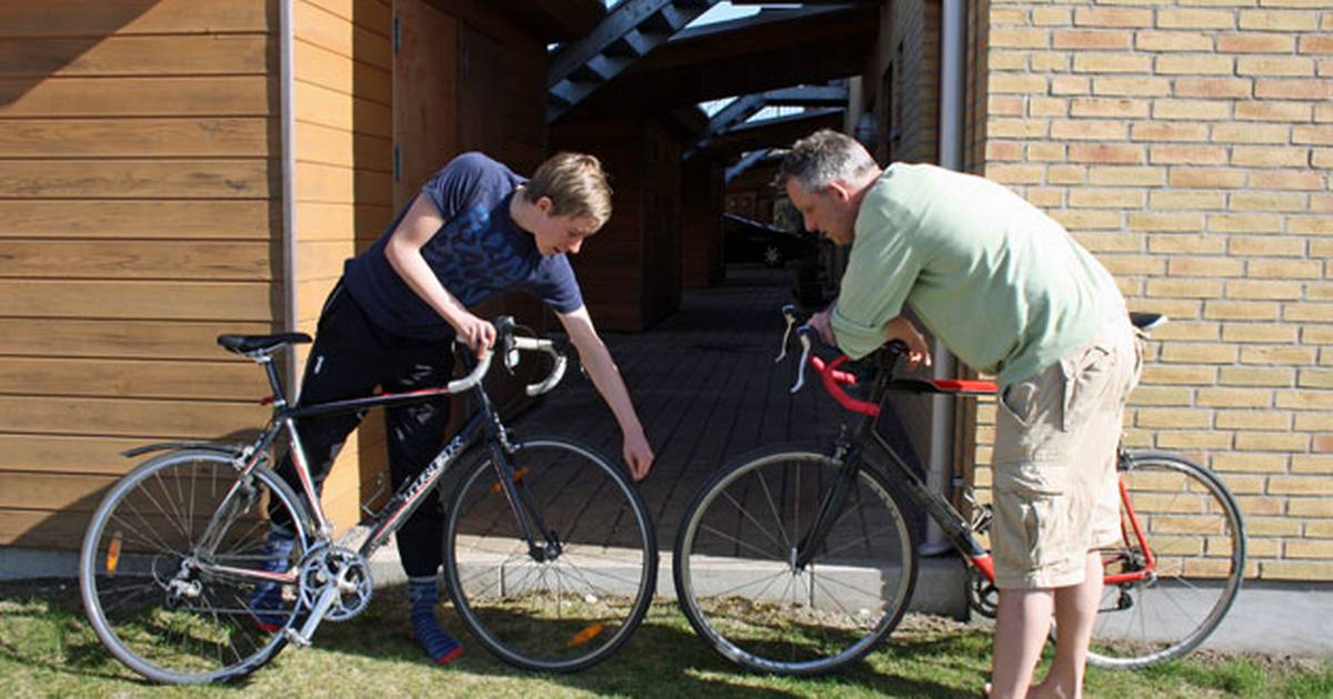 Far og søn på smuttur til Berlin på cykel - Din Avis