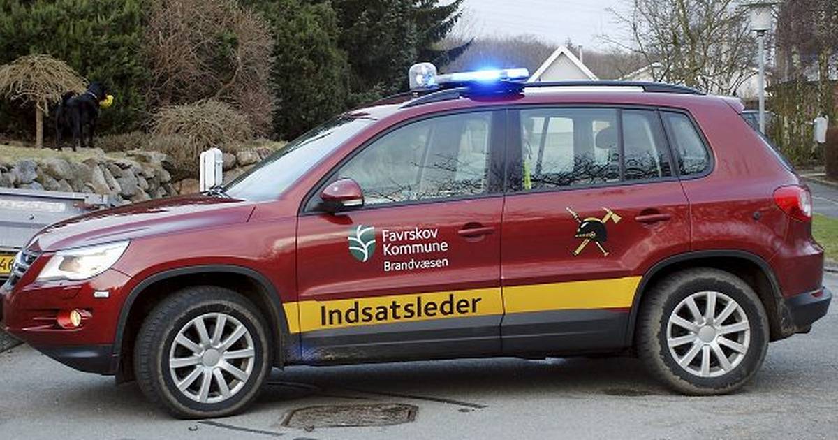 Arbejdstog brød i brand - Din Avis