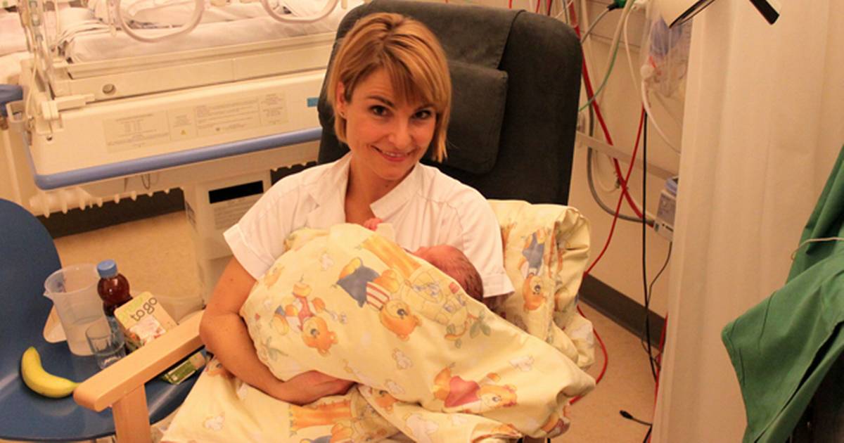 Kendt tv-vært i praktik som jordemoder på nordsjællandsk hospital - Din ...