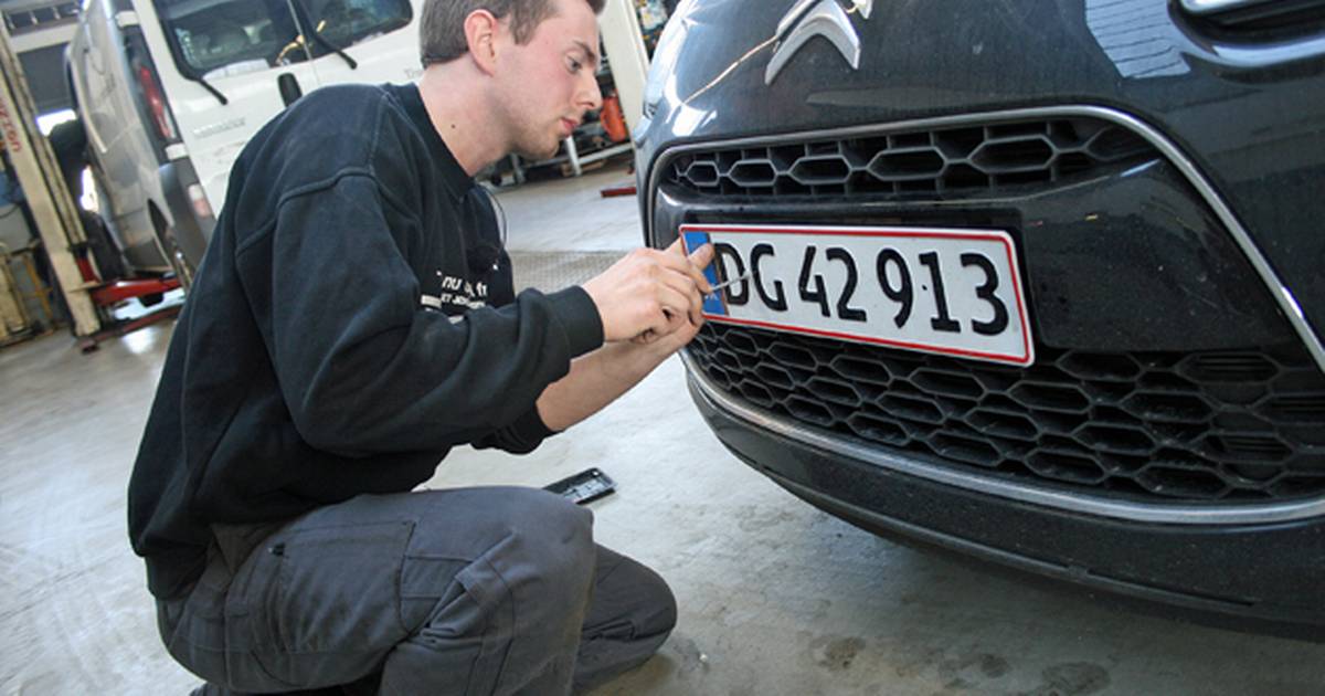 Sådan sikrer du dine nummerplader mod tyveri - Din Avis