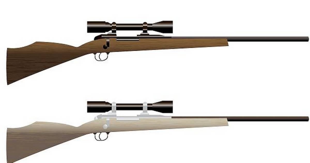 Riffel stjålet i Hadsten