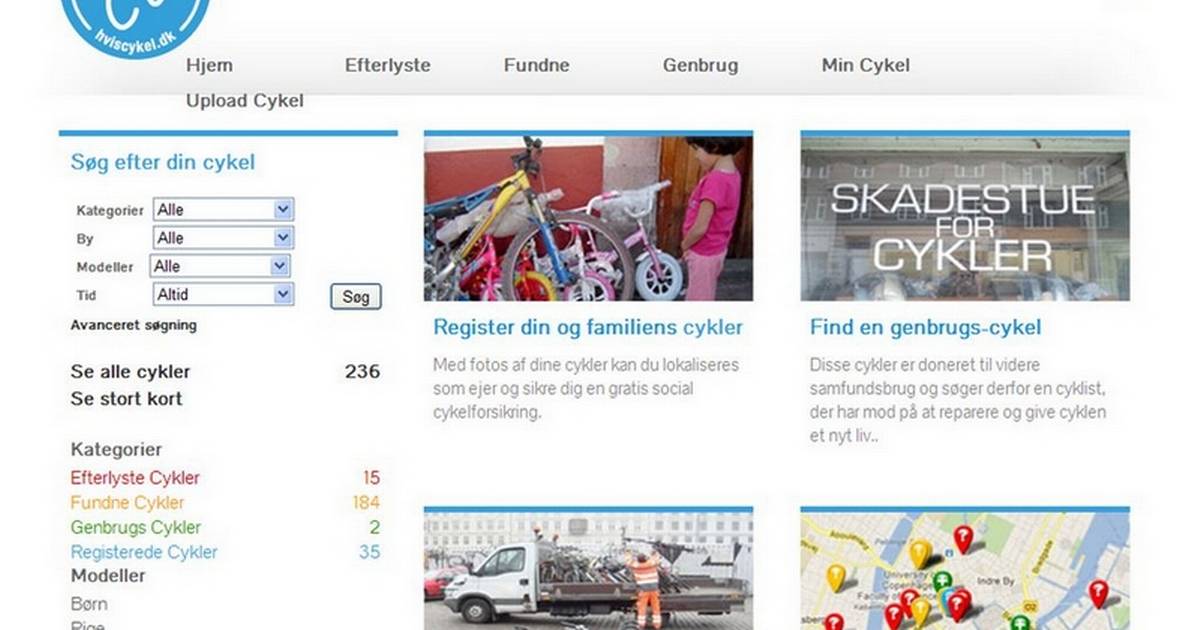 Find din stjålne cykel her - Din Avis