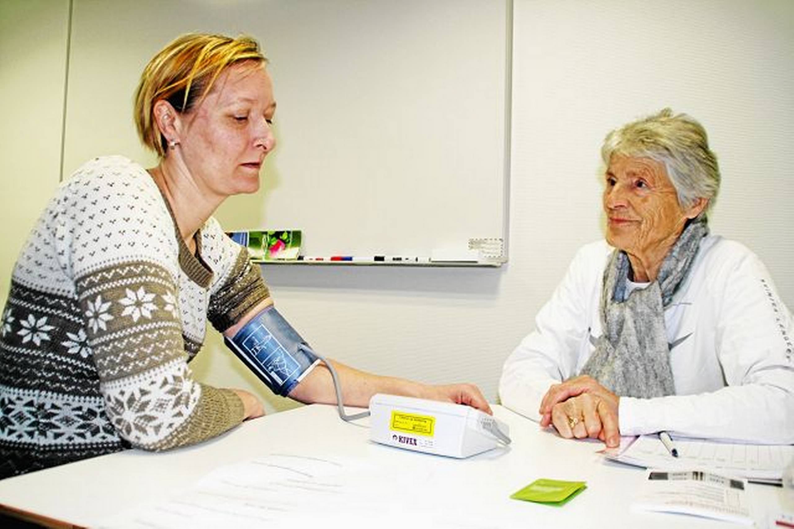 Det er populært at få en snak om sundhed - Din Avis