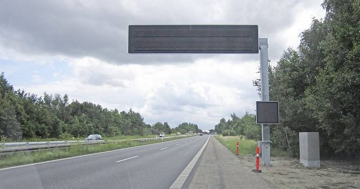 Trafik-tavler tændes på motorvejen - Din Avis
