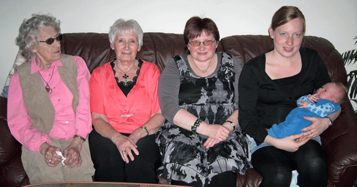 Fem generationer på rad og række - Din Avis