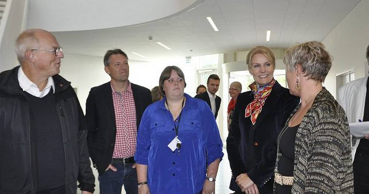 Helle Thorning på lynvisit ved havnen - Din Avis