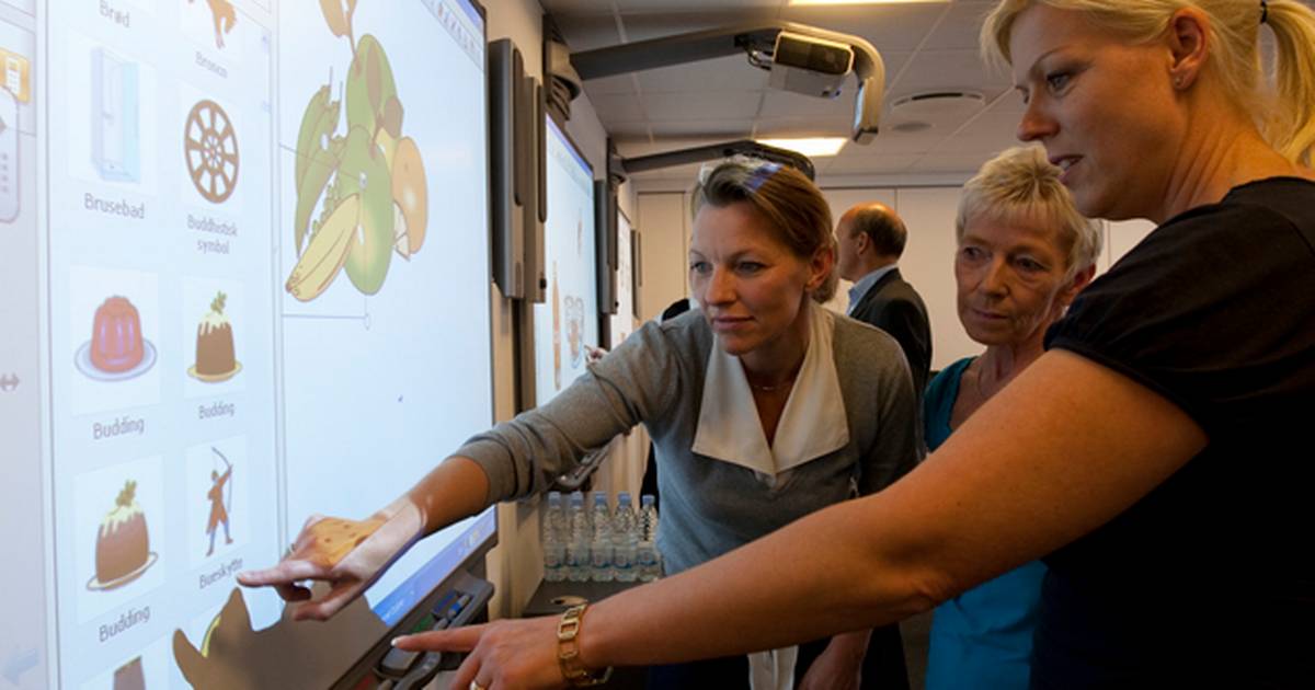 Lærere på interaktiv skolebænk - Din Avis