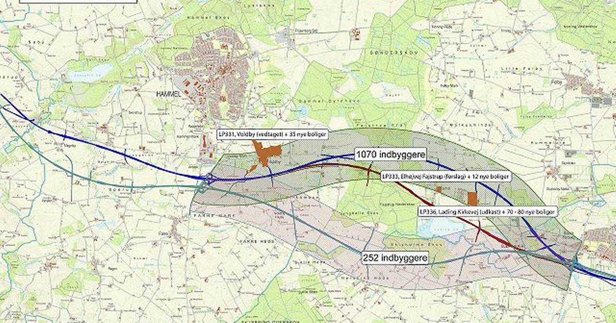 Motorvejskort vækker undren i syd-Favrskov - Din Avis
