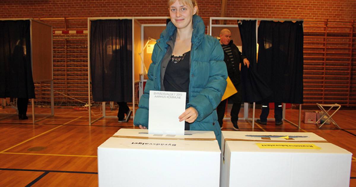 Stemmen er sat - på hende selv - Din Avis