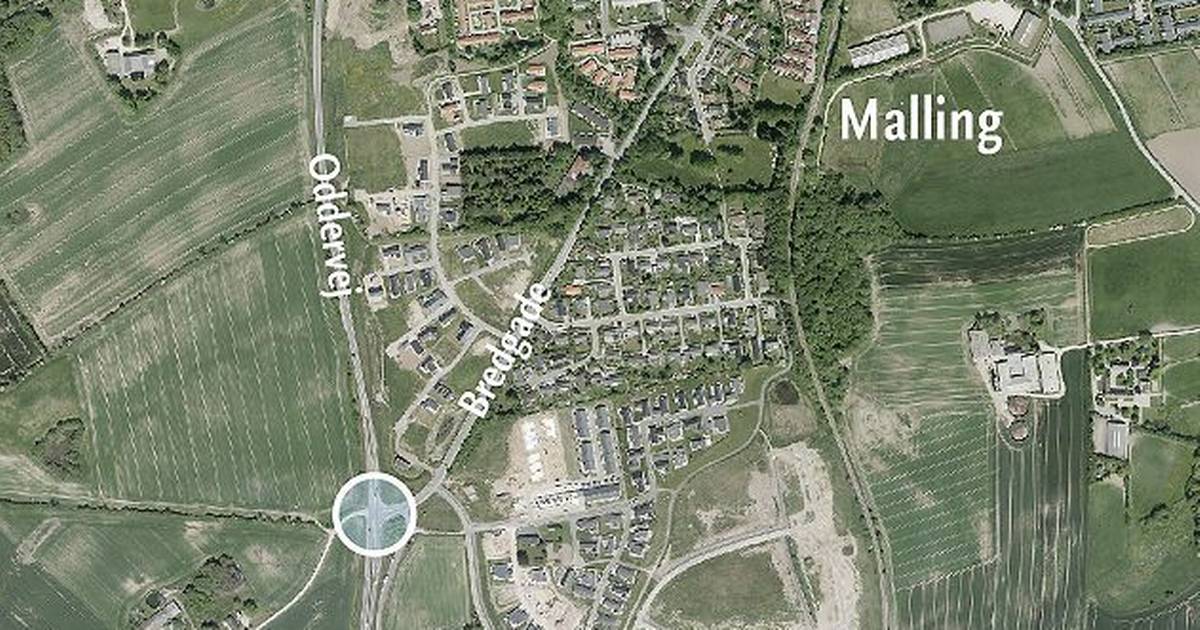 Ny rundkørsel skal øge sikkerheden i Malling - Din Avis