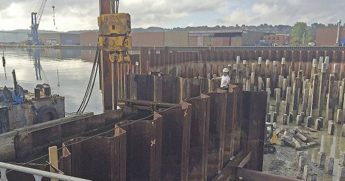 Hullet i vandet i Vejle havn - Din Avis