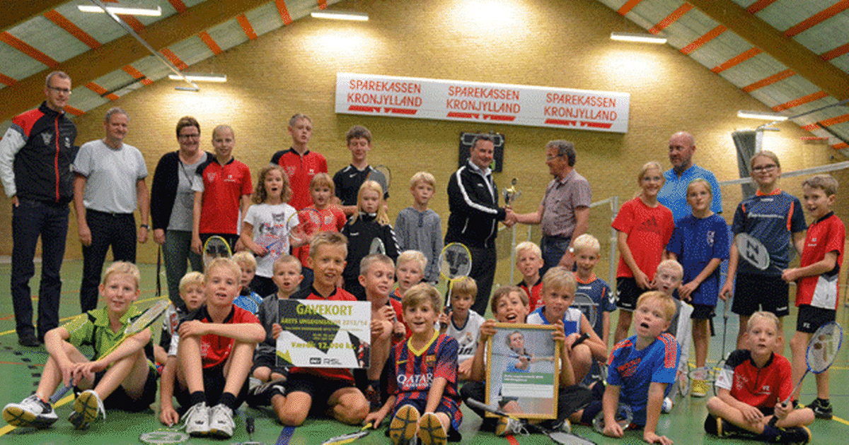 SIF badminton blev årets ungdomsklub - Din Avis