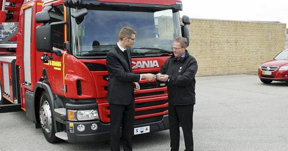 Ny drejestige til Brand & Redning Skanderborg - Din Avis