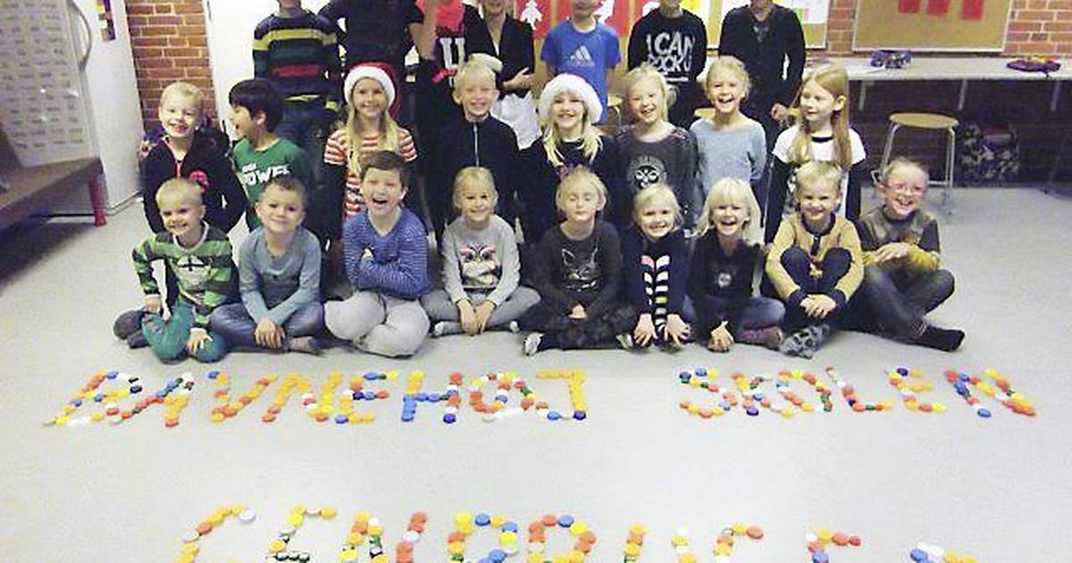 19.000 plasticlåg fra en enkelt skole - Din Avis