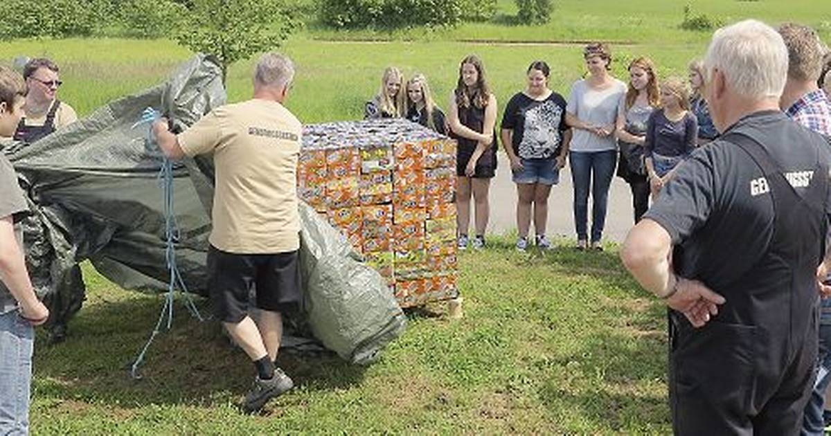 Elever laver vartegn på genbrugsstation i Malling - Din Avis