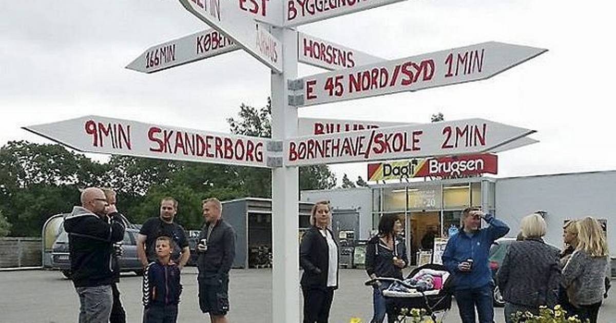 Nyt byskilt skal lokke folk til byen - Din Avis