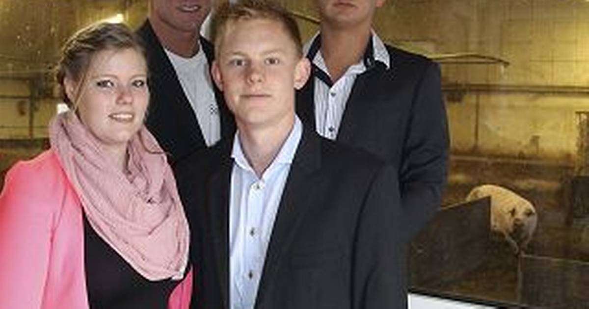 Unge vil være verdensmestre i svineproduktion - Din Avis