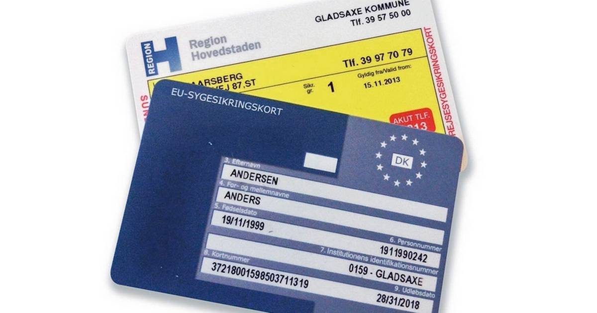 Husk at få det blå sundhedskort - Din Avis
