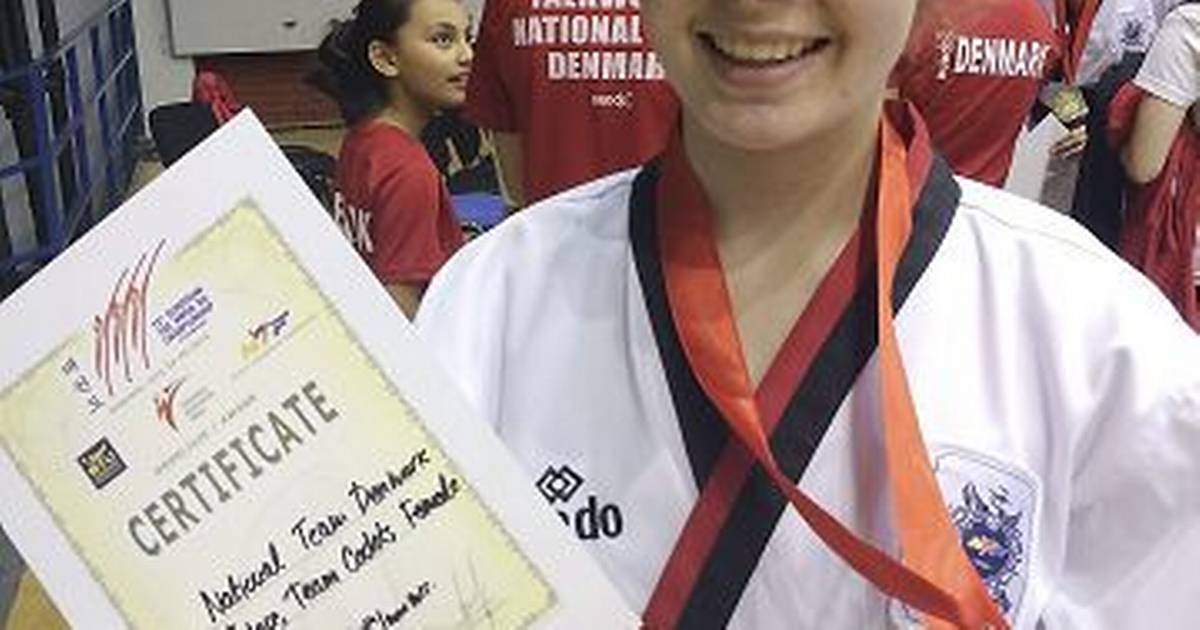 Taekwondo-Lærke sparkede sig til EM-guld - Din Avis