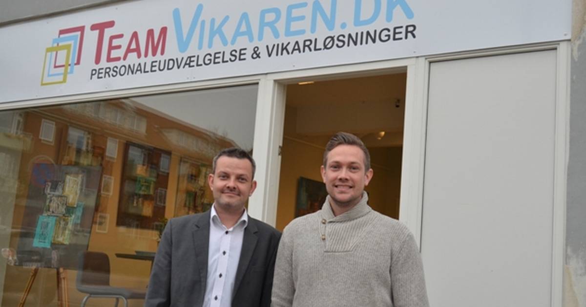 TeamVikaren.dk har åbnet afdeling på Midtsjælland - Din Avis