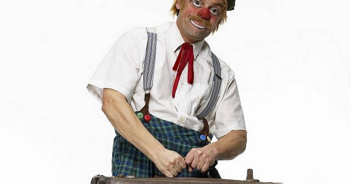 Fransk klovn laver sjov