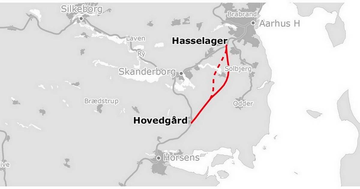 Offentlig høring om ny bane mellem Hovedgård og Hasselager - Din Avis