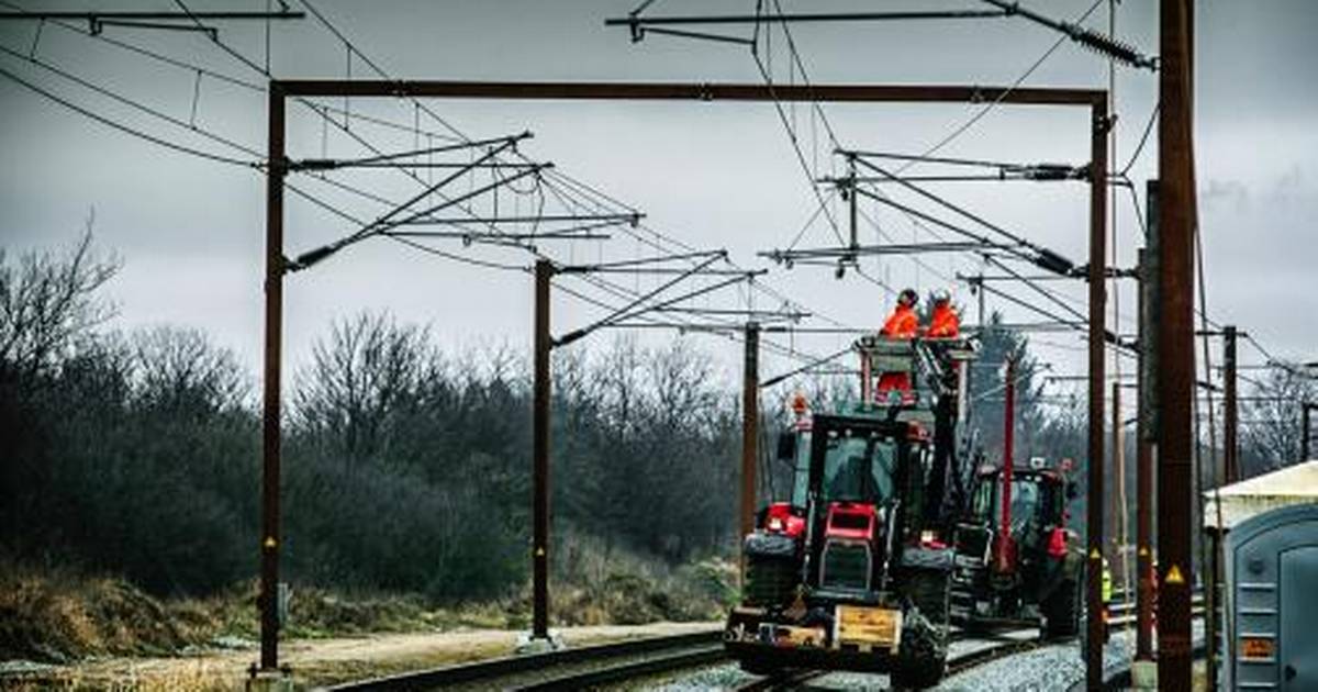 Sidste etape af dobbeltsporet mellem Vamdrup og Vojens - Din Avis