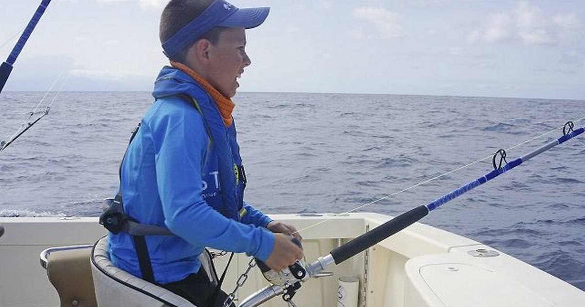 Ganløse-dreng fanger fisk på 250 kilo - Din Avis