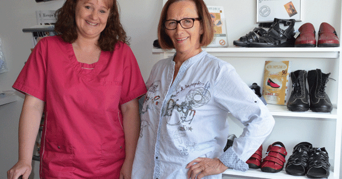 Helle har stadig fod på fødderne - Din Avis