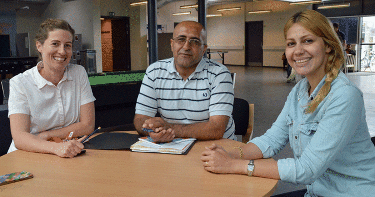 "Danskerne åbner den største dør for os, nemlig døren til deres land ...