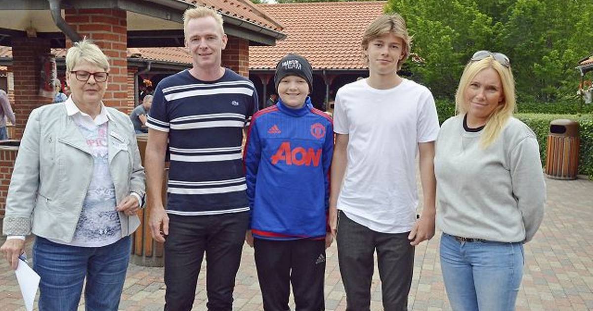 Kræftsyge børn og deres familier fik en dag i Djurs Sommerland - Din Avis