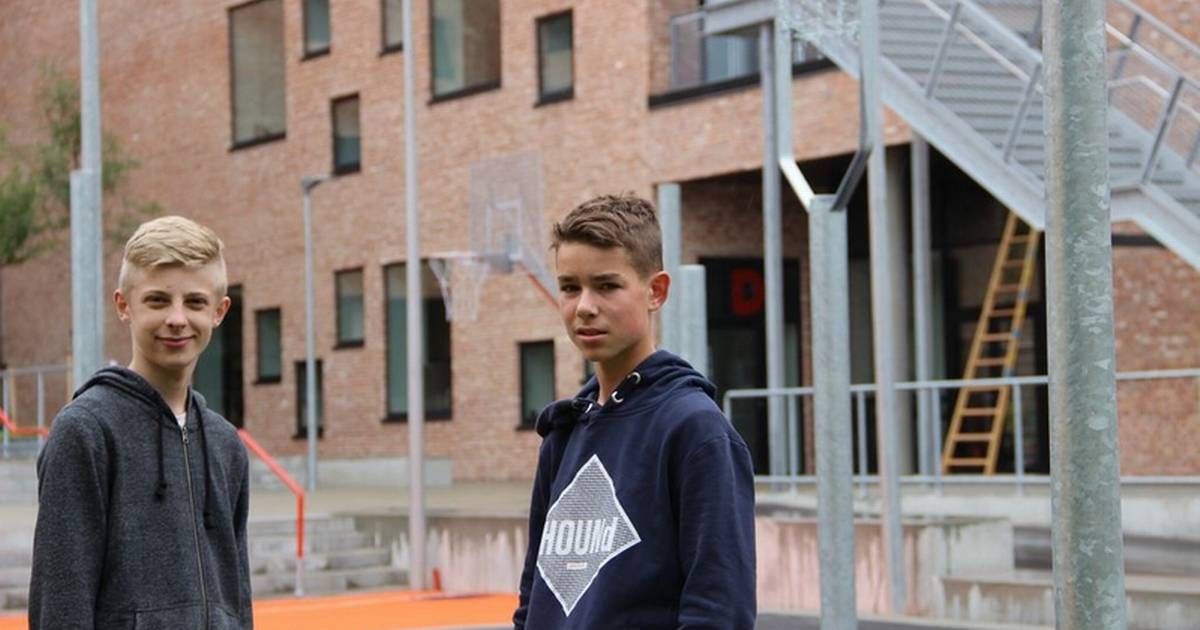 Første skoledag på Frederiksbjerg Skole - Din Avis