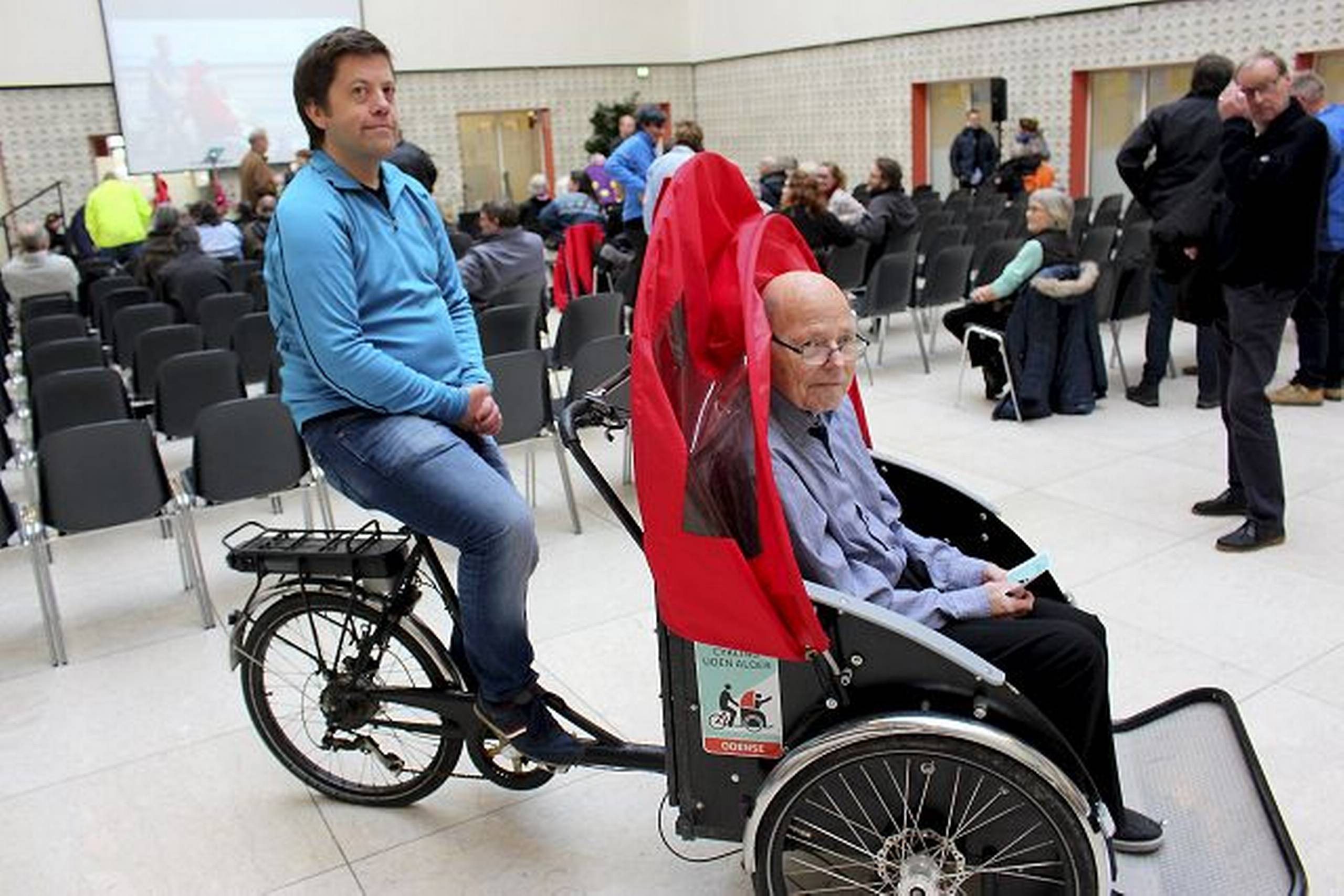 Heinz får oplevelser i cykelladet og frisk ilt til hjernen - Din Avis