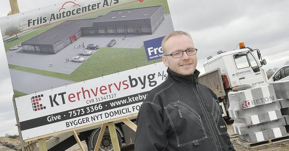 Friis Autocenter bygger nyt domicil - Din Avis