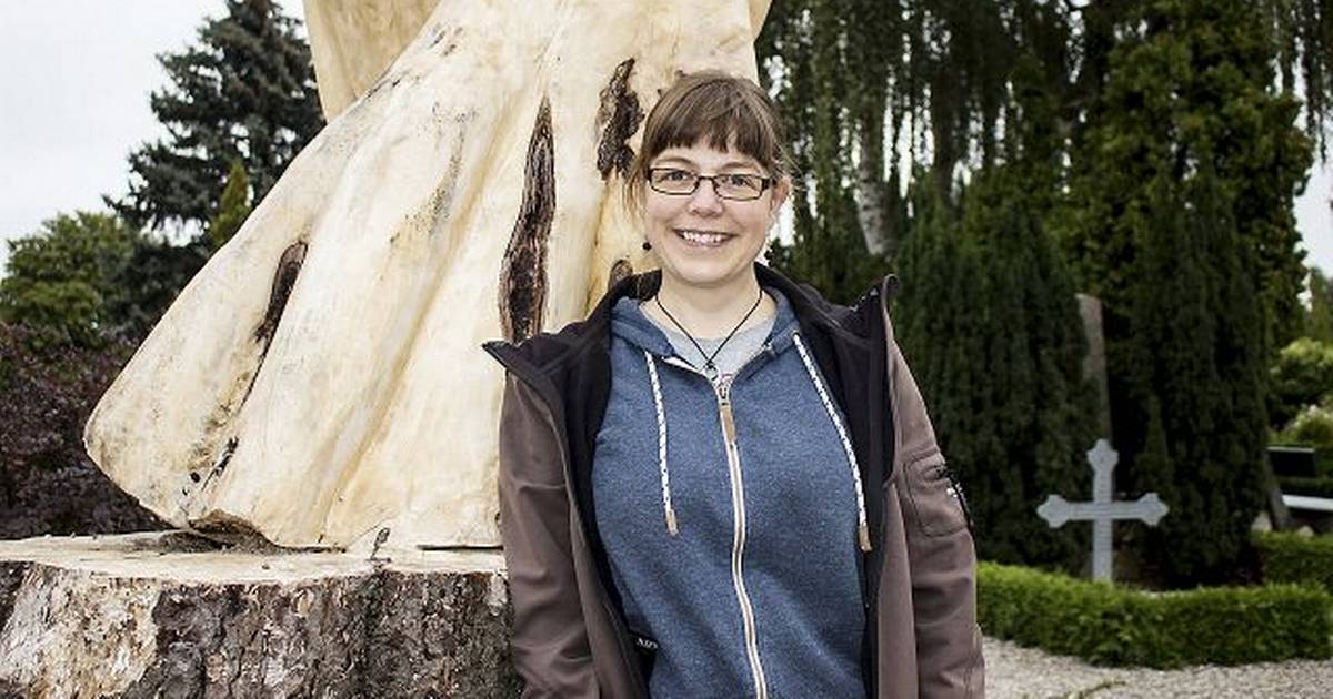 Dorthe skaber træskulpturer, så englene synger - Din Avis