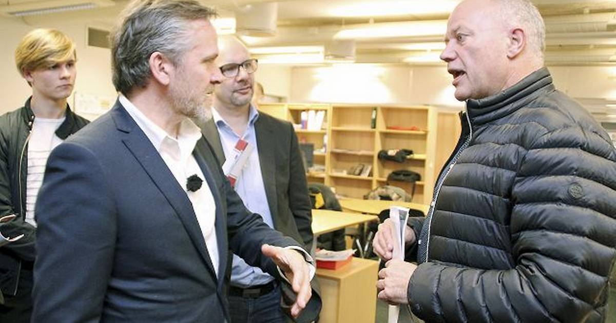 Samuelsens ministerbesøg hos Frode Laursen - Din Avis